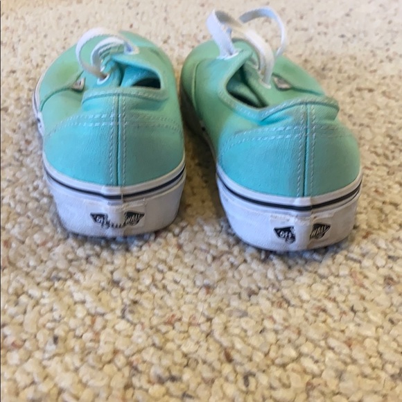 Vans | Shoes | Teal Vans | Poshmark